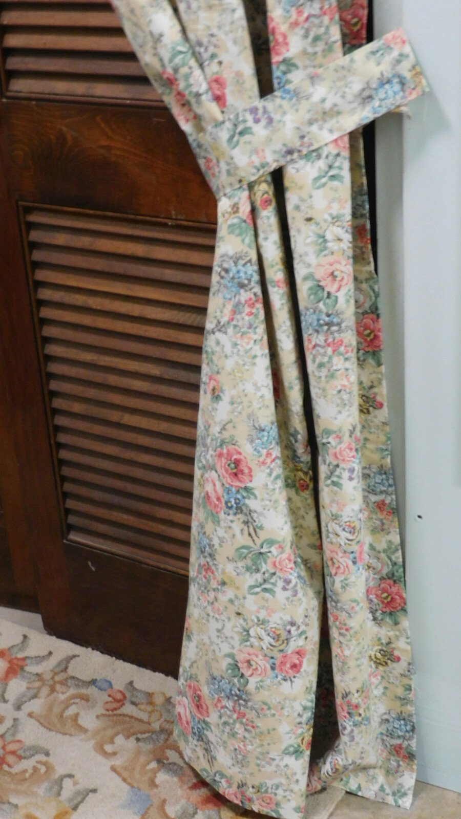 Ralph Lauren Brittany Lined Drapes-Gorgeous Print! 86" Long NEW NOS | eBay