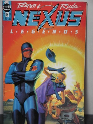 Nexus Legends by Baron & Rude Aug 16 1990 First Publishing Comic Book ...