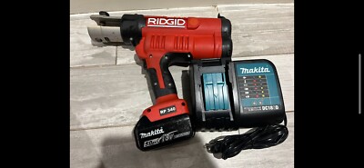 RIDGID RP340 ProPress Pressing Tool Crimper/5.0 MAKITA BATTERY/CHARGER ...