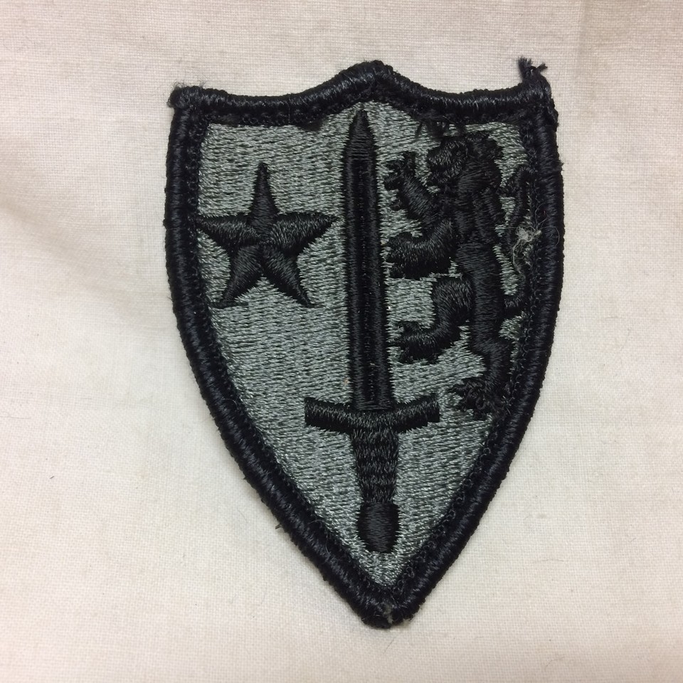 Military Patch Badge Army Allied Command Europe ACU Hook Loop Back ...