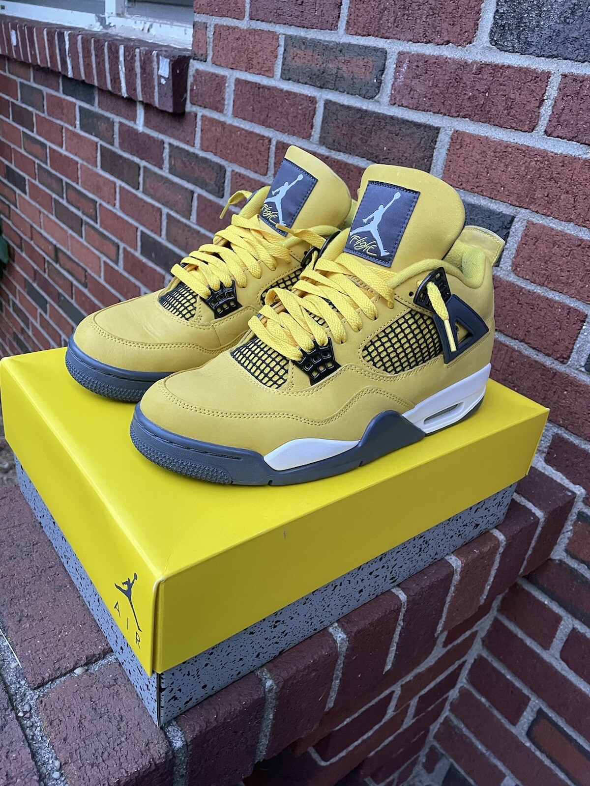 Nike Air Jordan 4 Yellow Lightning 2021 CT8527-700 Si… - Gem