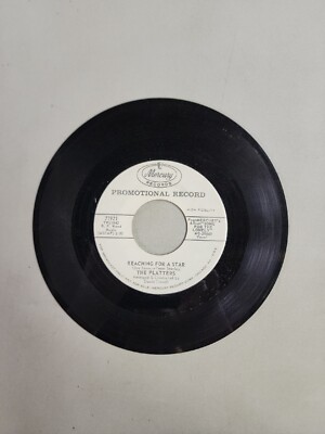 The Platters - Reaching For A Star - Mercury - PROMO (45RPM 7")(AA115 ...