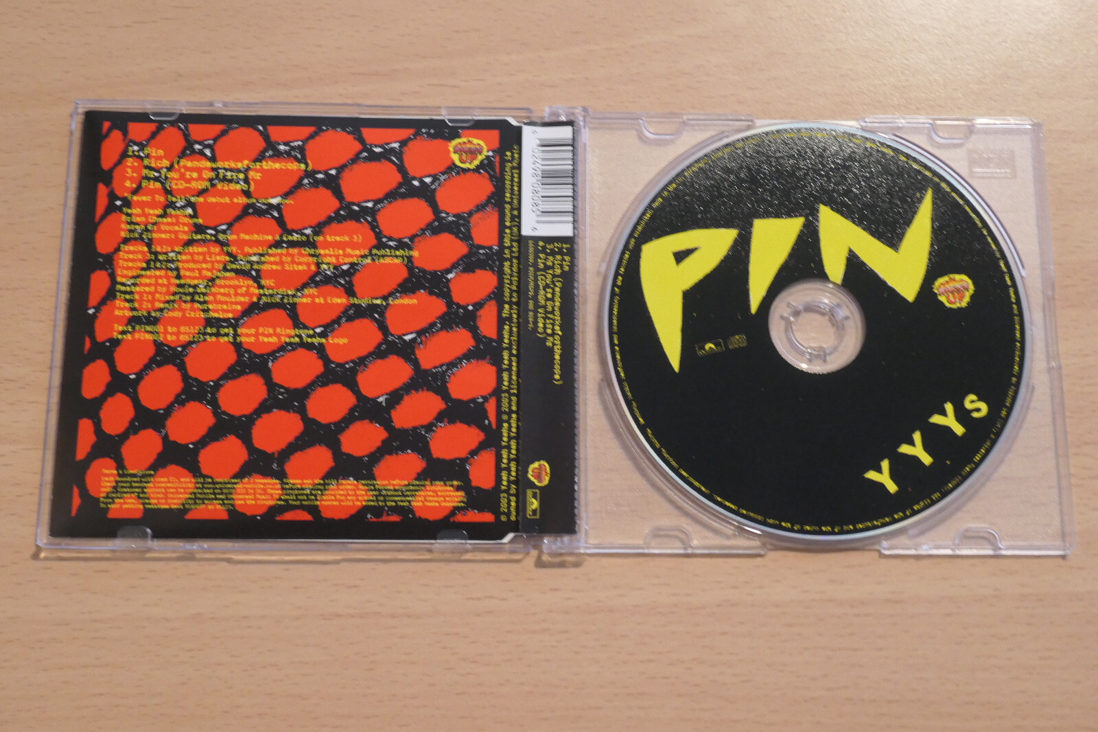 Yeah, Yeah, Yeahs - Pin Enhanced version CDS (2003) VG. | eBay