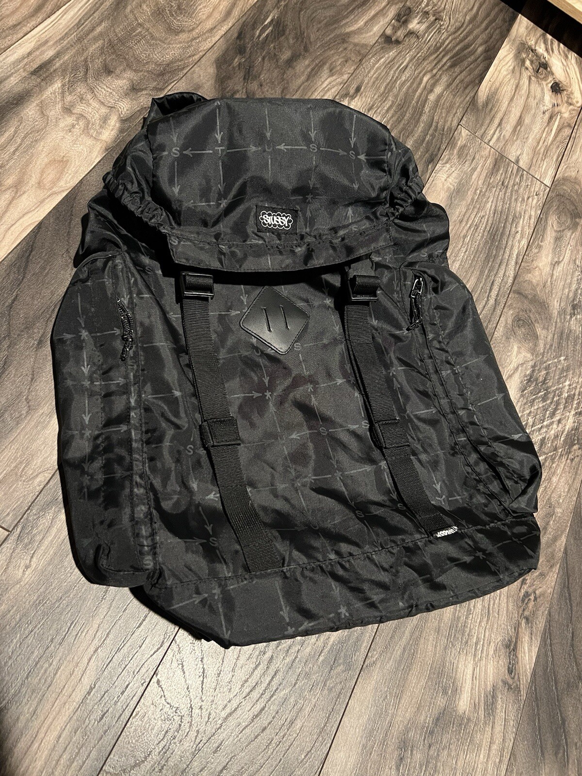 Stussy x Eric Haze Print Art Graffiti Vintage 2010 Ba… - Gem