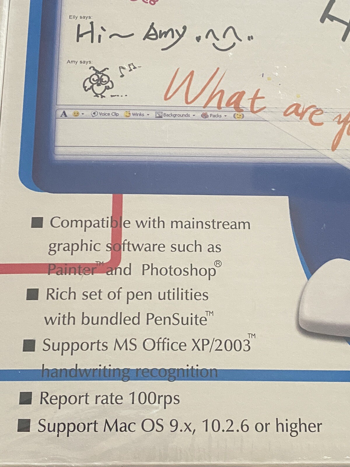 DigiPro 5.5"x4" Drawing Tablet/Pen #WP5540 Windows XP 2000 Me 98SE NEW ...