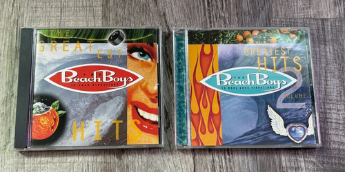 THE BEACH BOYS - Greatest Hits 1 & 2 (2 CD LOT) Brian Wilson, Surf Rock ...
