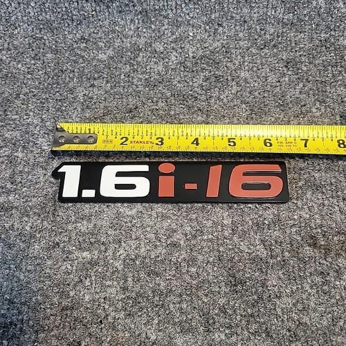 CRX 1st Gen 16i16 Emblem - Fits Crx Civic EC1 ZC1 D16A - Rear ...