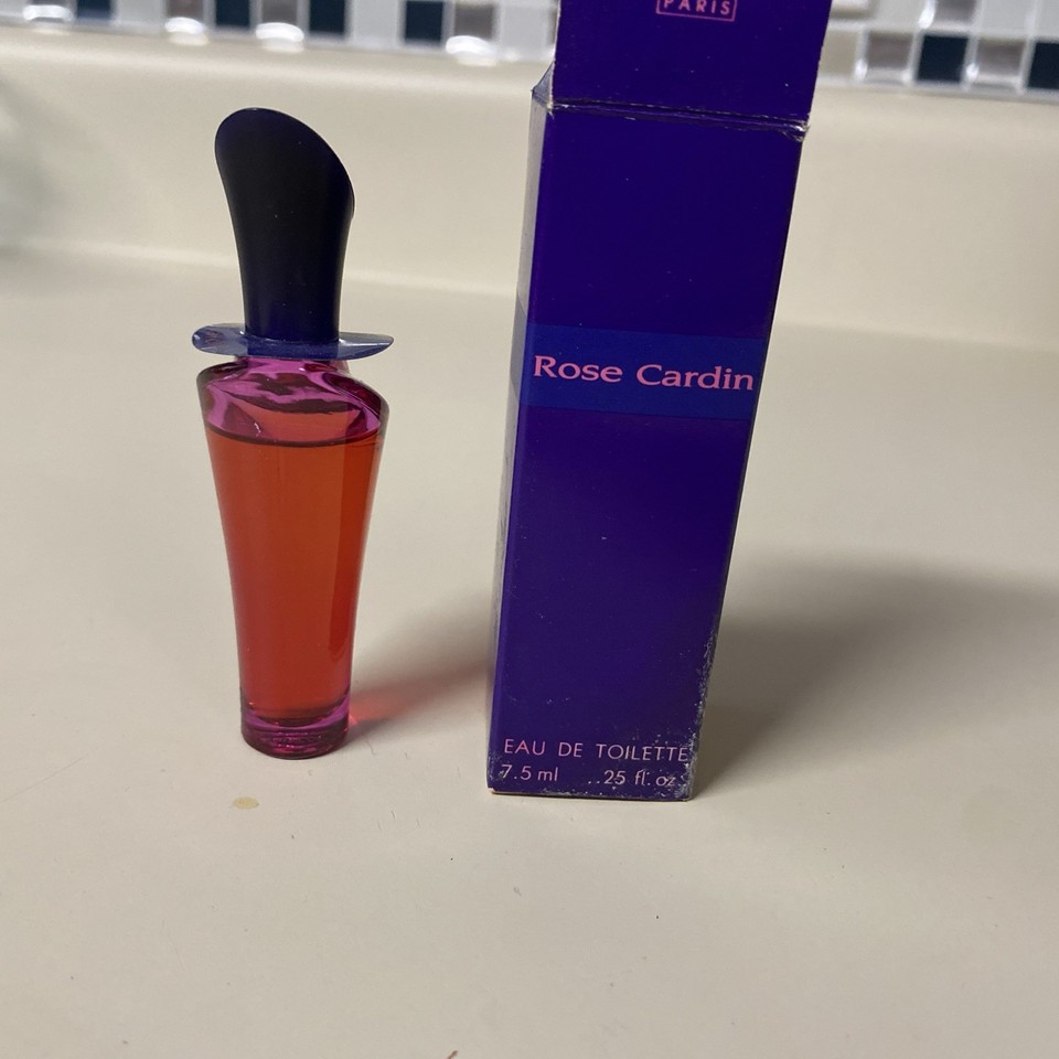 Rose Cardin by Pierre Cardin. Mini EDT splash perfume 7.5ml 0.25 fl oz ...