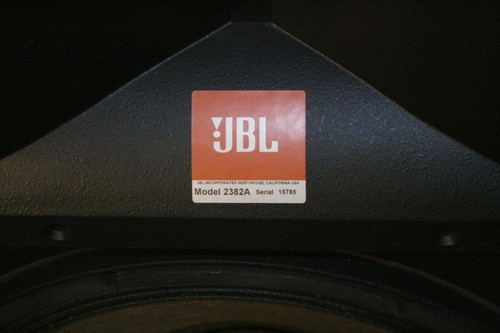 JBL PRO Speakers. Two 3678 Screen Channel & Two 2446H Drivers ...