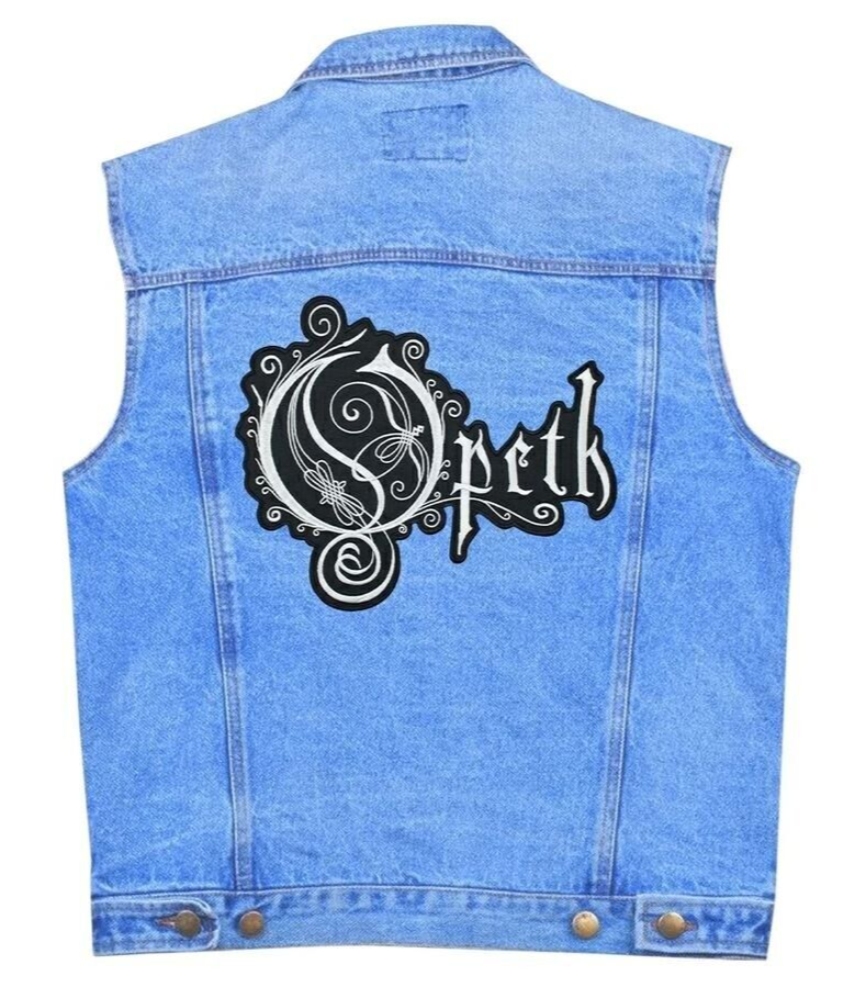 Opeth Iron On Back Patch Swedish Progressive Death Metal Band Logo | eBay