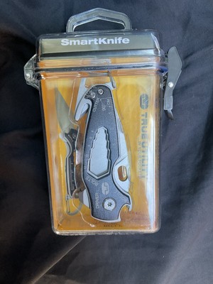 TRUE UTILITY SMART POCKET KNIFE 11-in-1 MULTI TOOL W/ WEATHERPROOF CASE ...