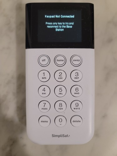 SimpliSafe Wireless Keypad - Touch-to-Wake Technology - Compatible with ...