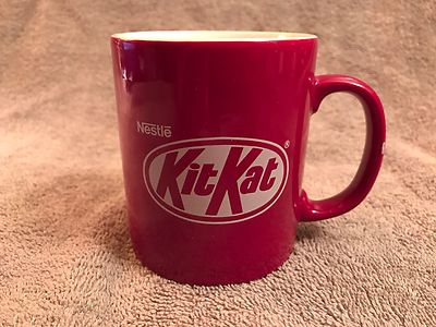 Nestle Kit Kat Coffee Mug Arabic Logo on Reverse | eBay