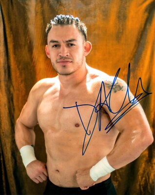 Daga Signed 8x10 Photo Lucha Libre AAA CMLL WWE Wrestler AEW Wrestling ...