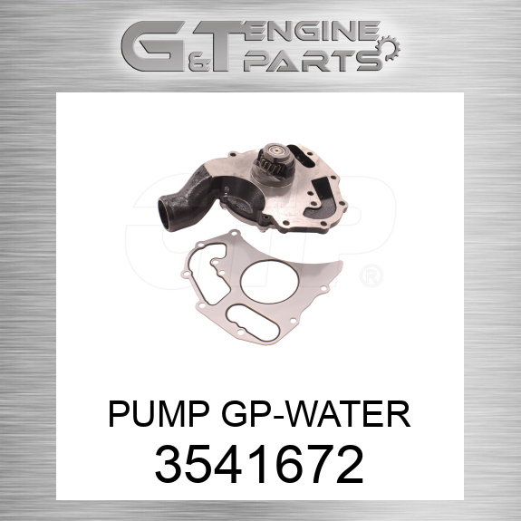 3541672 PUMP GP-WATER (2258016) fits CATERPILLAR (NEW AFTERMARKET) | eBay