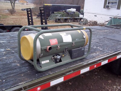 MILITARY SURPLUS HUNTER SPACE HEATER CONVECTIVE 35,000 BTU -MISSING ...