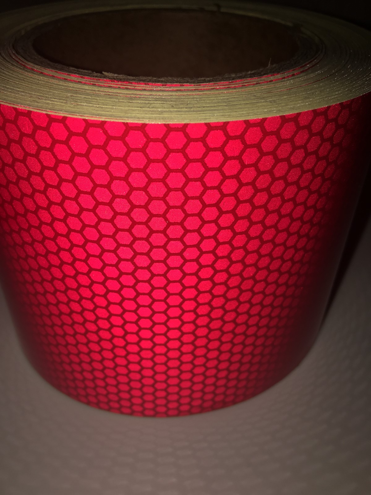 5 Pieces of Red High Intensity Reflective Tape Self-Adhesive 50mm×200mm ...