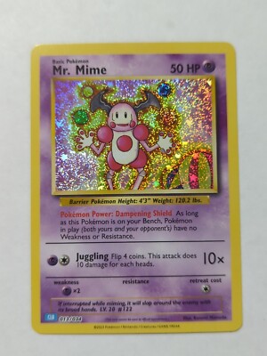 Pokemon Mr. Mime 013/034 CLB Classic Card Collection Holo 2023 NM | eBay