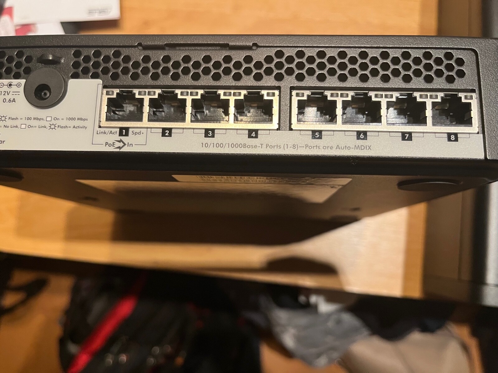 HP Ps1810-8g 8 Port Gigabit Desktop Switch J9833A HP MICROSERVER Gen8 ...