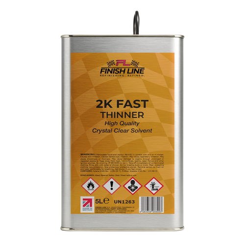 Thinner 2K Fast Car Paint Lacquers Primers 5 Litre Finishline | eBay UK
