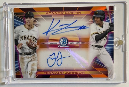 Konnor Griffin /Termarr Johnson 2024 Bowman Draft - Dual Autograph ...