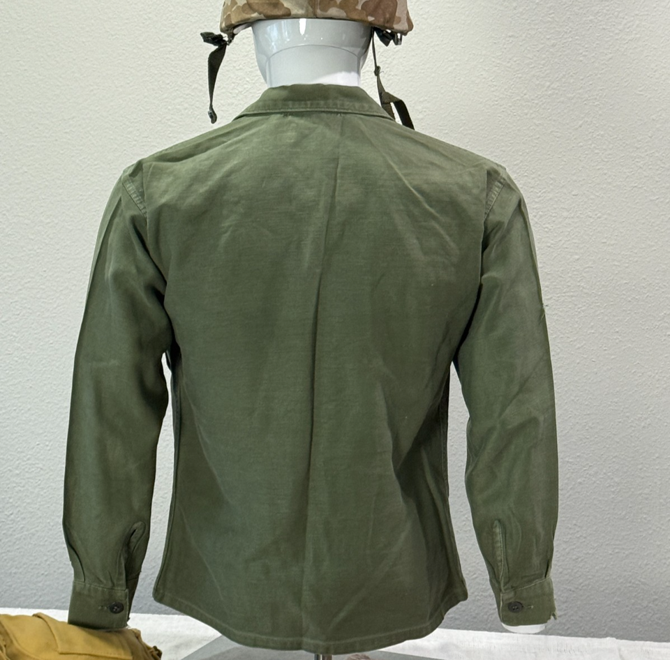 WW2 USMC HBT Combat Tunic ( Jacket & Trousers ) SAN FRANCISCO ESTATE ...