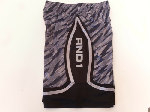 New And1 Mens Basketball Gym Workout Shorts Adjustable Waist S M L XL ...