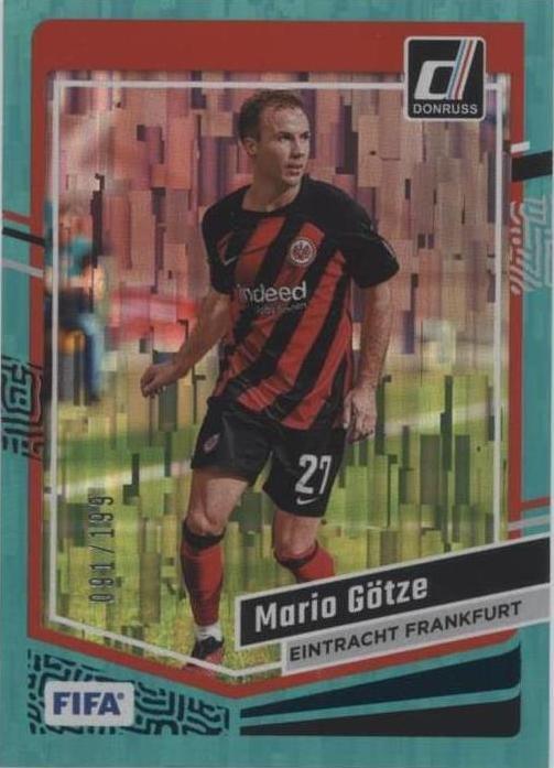 2023-24 Panini Donruss Fifa - Mario Gotze #145 Teal /199 for sale ...