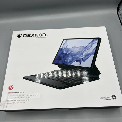 Dexnor for Samsung Galaxy Tab S10+/S9+/S9 FE+/S8+/S7+/S7 FE Keyboard 11 ...