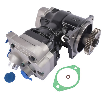 For Detroit Diesel DD15 Truck Air Brake Compressor with Gear DDE ...