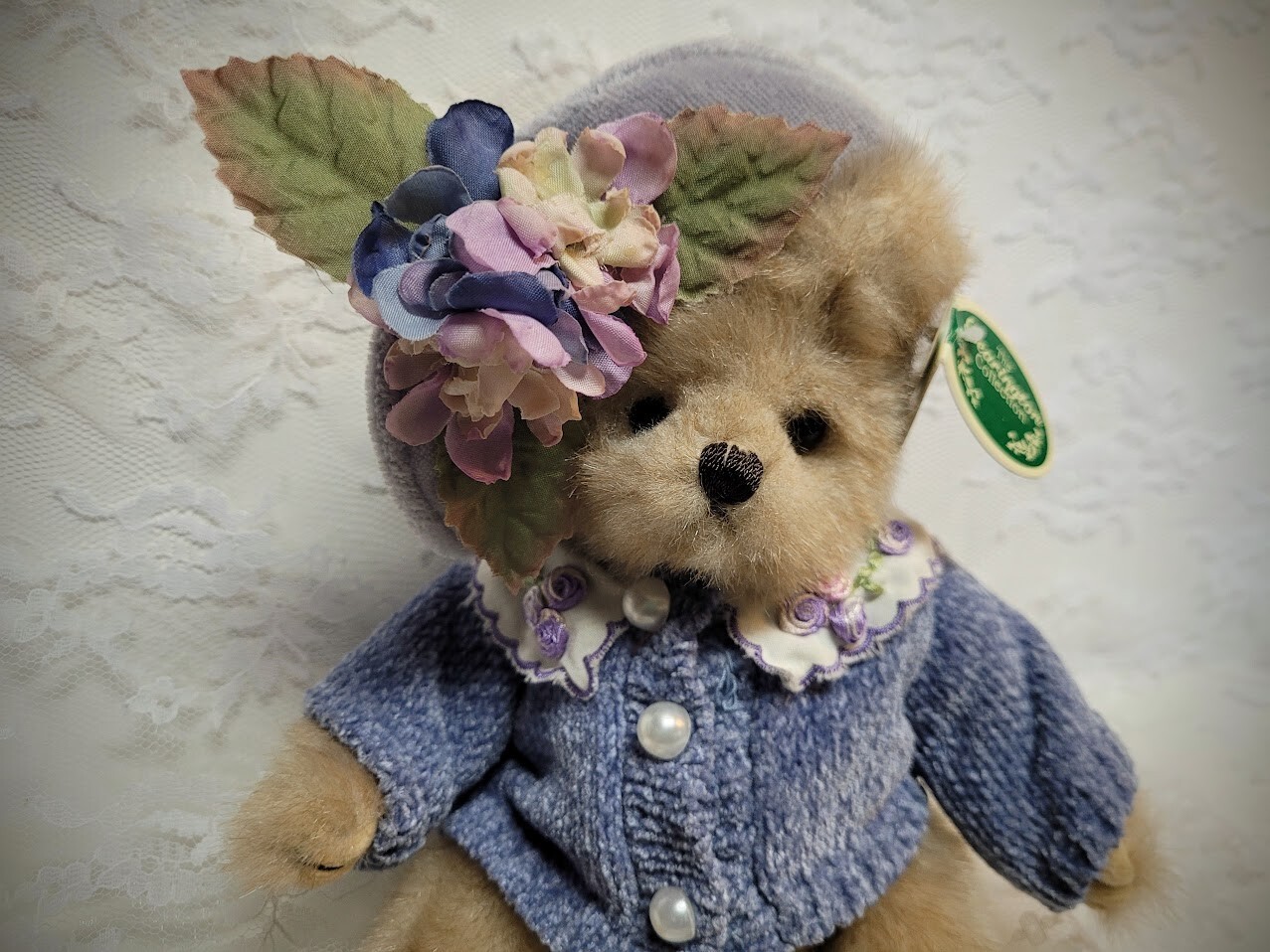 NANCY-Vintage Bearington Bear 10" RARE Retired 2007 Original Tags #1647 ...