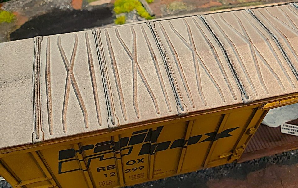 Weaver Weathered LD RAILBOX RBOX ACF 50’ Boxcar LD runs w- Lionel PS ...