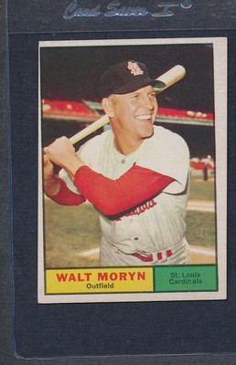 1961 Topps #091 Walt Moryn Cardinals VG *77 | eBay