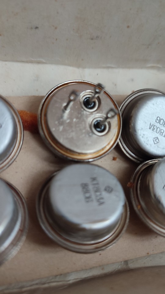 1x NEW KT803A Soviet Si NPN TRANSISTOR 60W 10A ~2N5069 2SC793 BDY24 ...