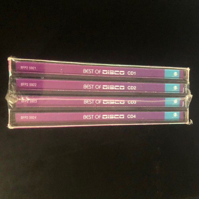 4 CDs Best of Disco Performed by Countdown Mix Masters Not Original ...