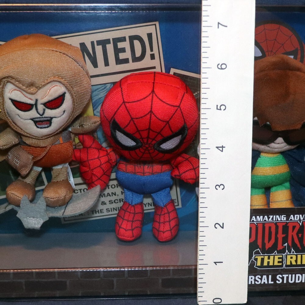 USJ Japan Spider-man The Ride Villains Plush Doll Special set Rare w ...