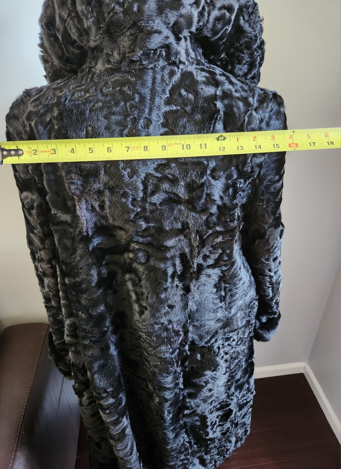 Vintage Women's Russian Broadtail Fur Black Coat | eBay