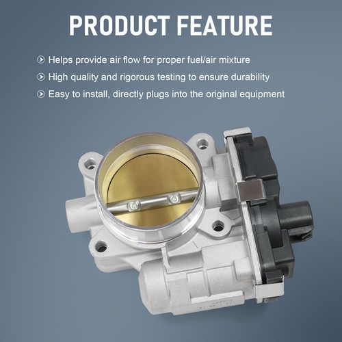 Complete Throttle Body For Chevy Malibu Buick GMC Pontiac 2.4L 09-10 ...
