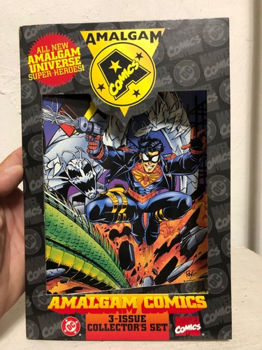 Amalgam Comics 3 Issue Collectors Set 1996 Marvel DC Spider Boy Magneto ...