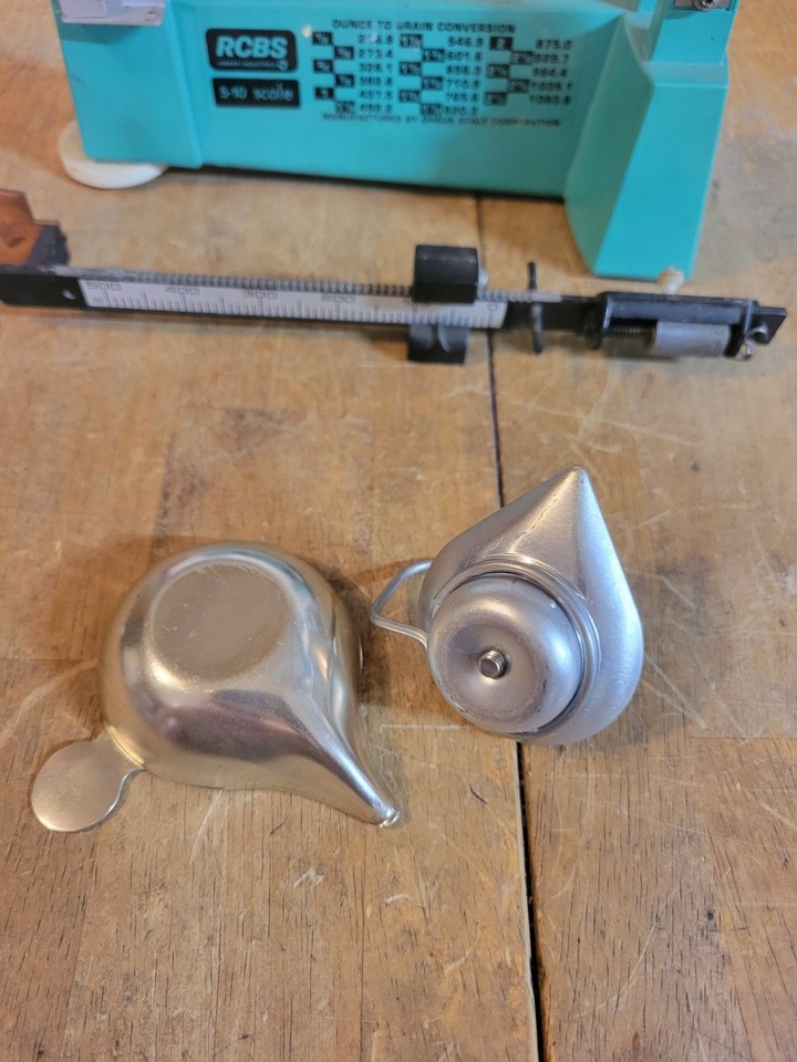 RCBS 5-10 Reloading Powder Scale (No Box Or Instructions!) (Missing ...