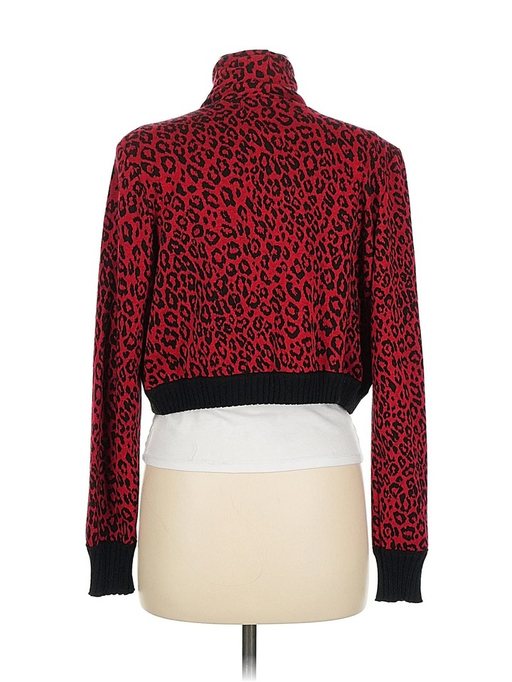 Lennie For Nina Leonard Women Red Cardigan M | eBay