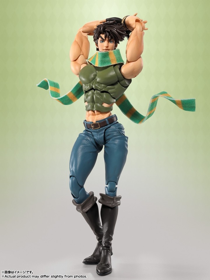BANDAI S.H.FIGUARTS JOJO'S BIZARRE ADVENTURE JOSEPH JOESTAR ACTION ...