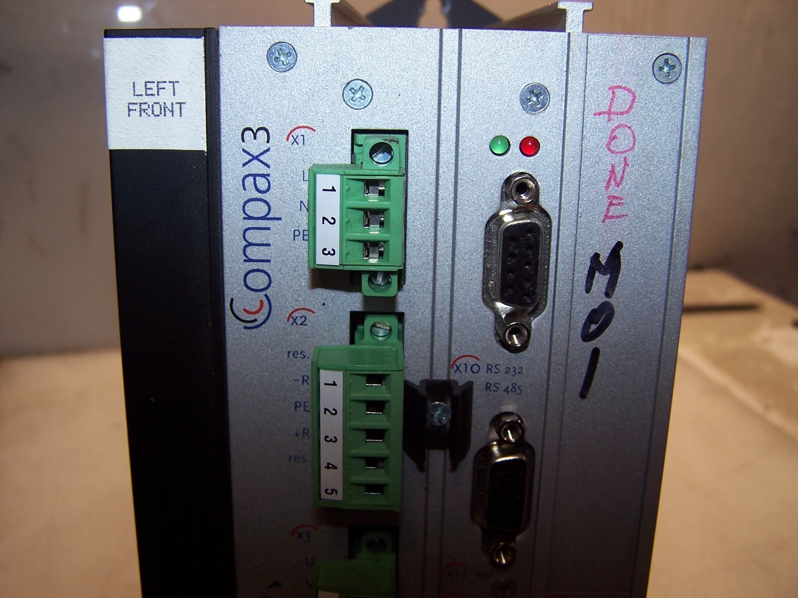 PARKER COMPAX3 SERVO STEPPER CONTROL DRIVE CP*S063V2-DN-13533 | eBay