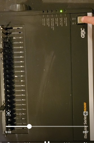 GBC PB2600 Modular Electric CombBind Comb Binding Opener NEW MOTOR ...