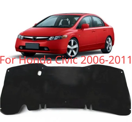For Honda Civic 2006-2011 Front Engine Cover Hood Insulation Pad Heat ...