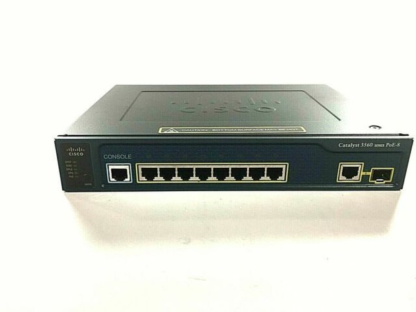 Cisco WS-C3560-8PC-S 3560 8-PORT Poe Catalyst Switch for sale online | eBay