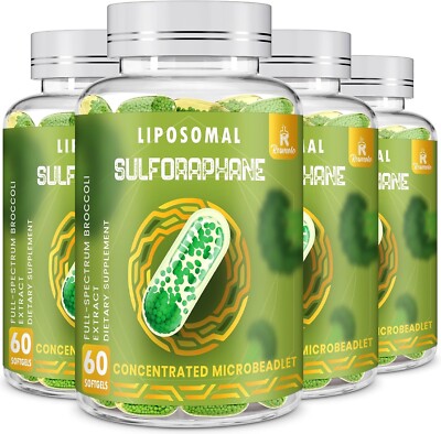800 MG Liposomal Sulforaphane, Powerful Dual-Delivery for Maximum Absorption ... | eBay