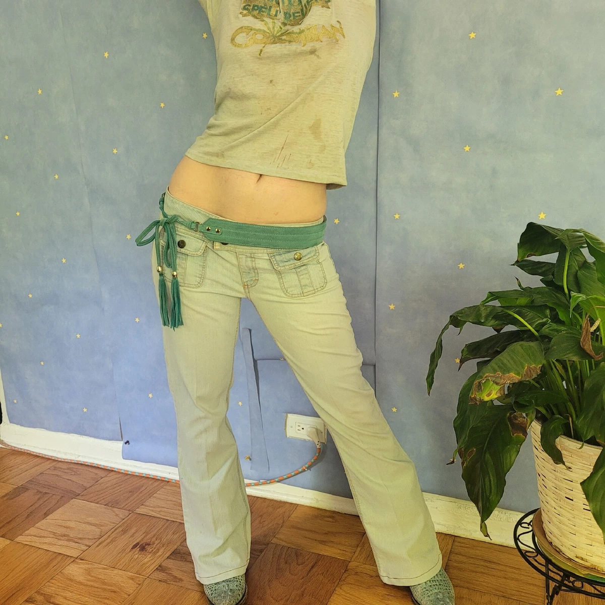 Ultra Low Rise Jeans