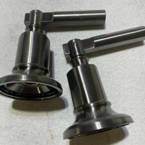 BRIZO HL5376-SL Brizo Invari Pair Of Lever Handles Luxe Steel for sale ...