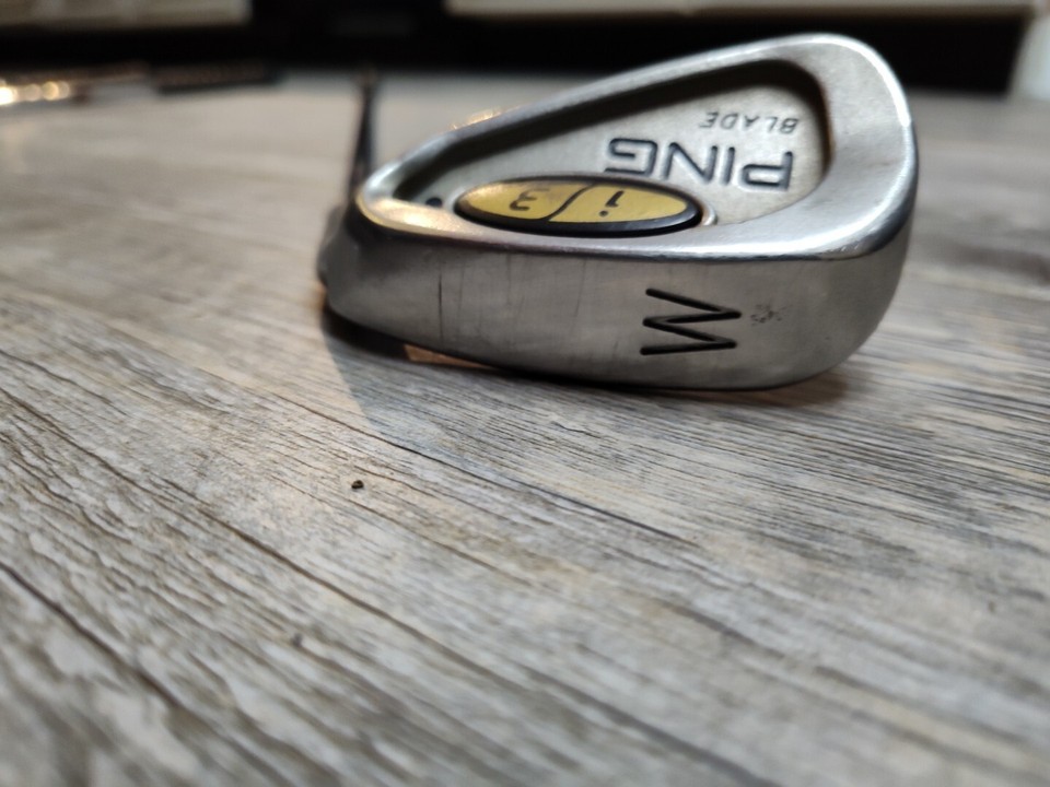PING I3 BLADE RH 3-PW IRON SET, JZ Steel Stiff, Black Dot, Lamkin Tour ...